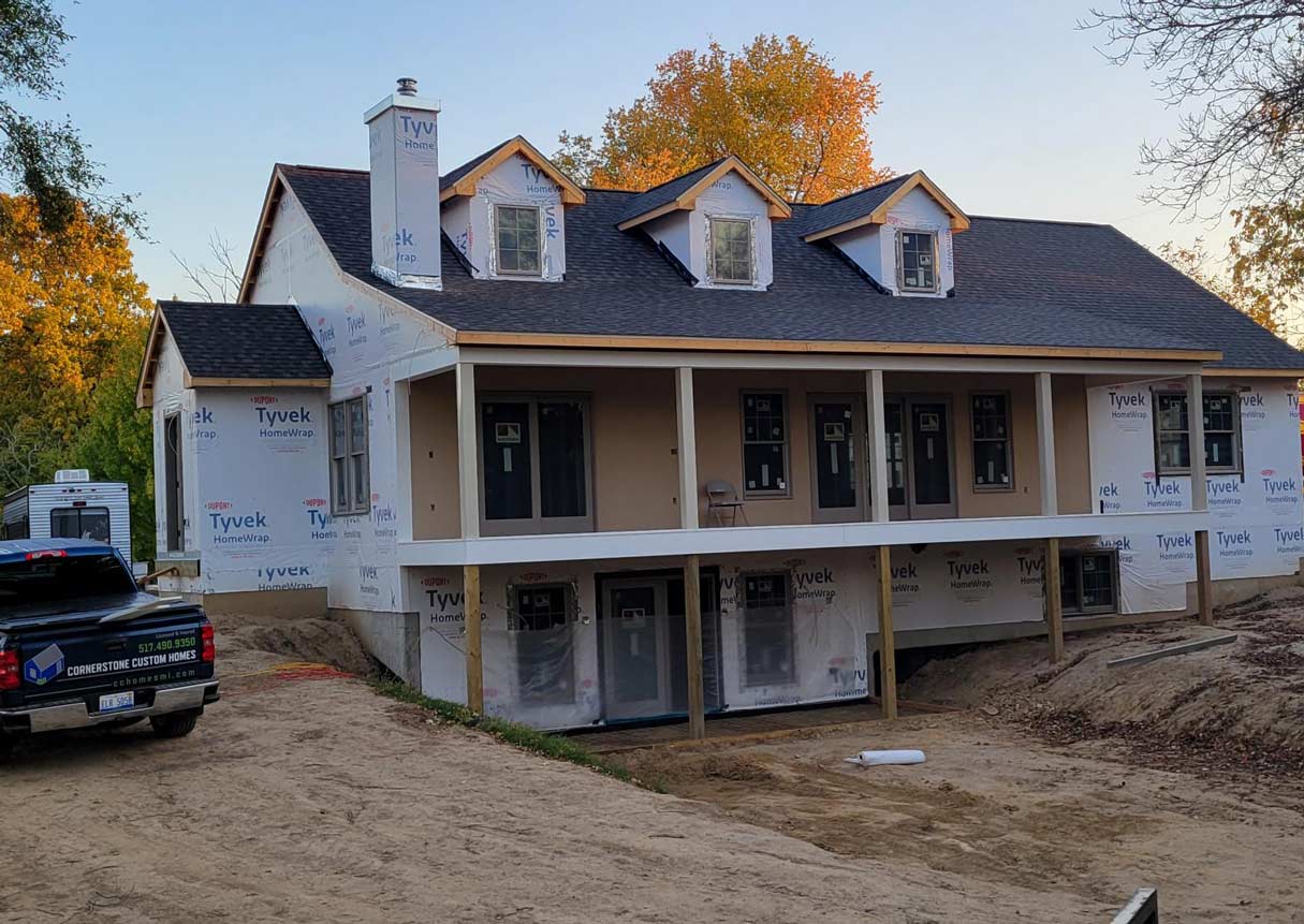 Alward Custom Cape Cod Home - Cornerstone Custom Homes